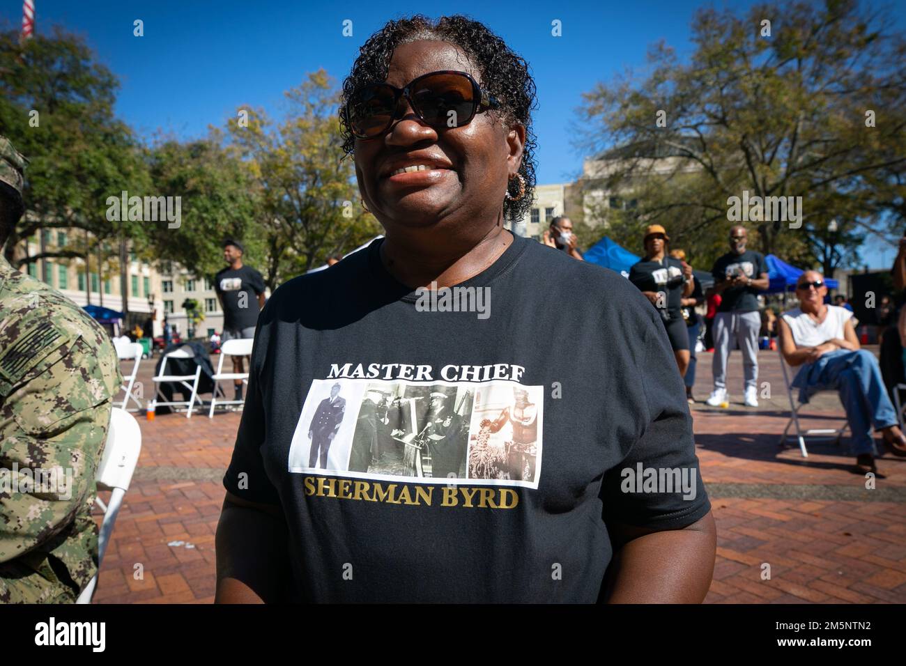 JACKSONVILLE, Fla. (Feb. 26, 2022) Cynthia Conners, the daughter of ...