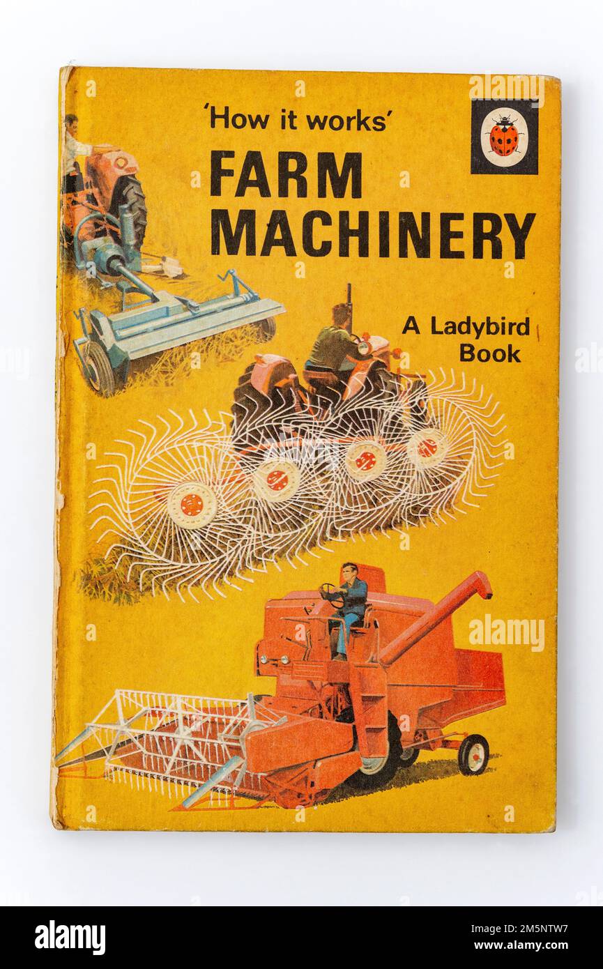 How it works farm machinery educational book Stock Photo - Alamy