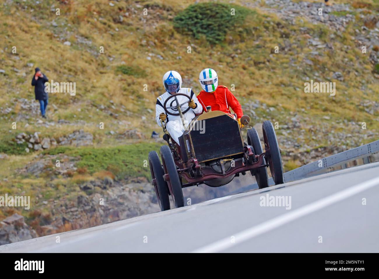 Mercedes Simplex 60 HP, built in 1903, at the Bernina Gran Turismo ...