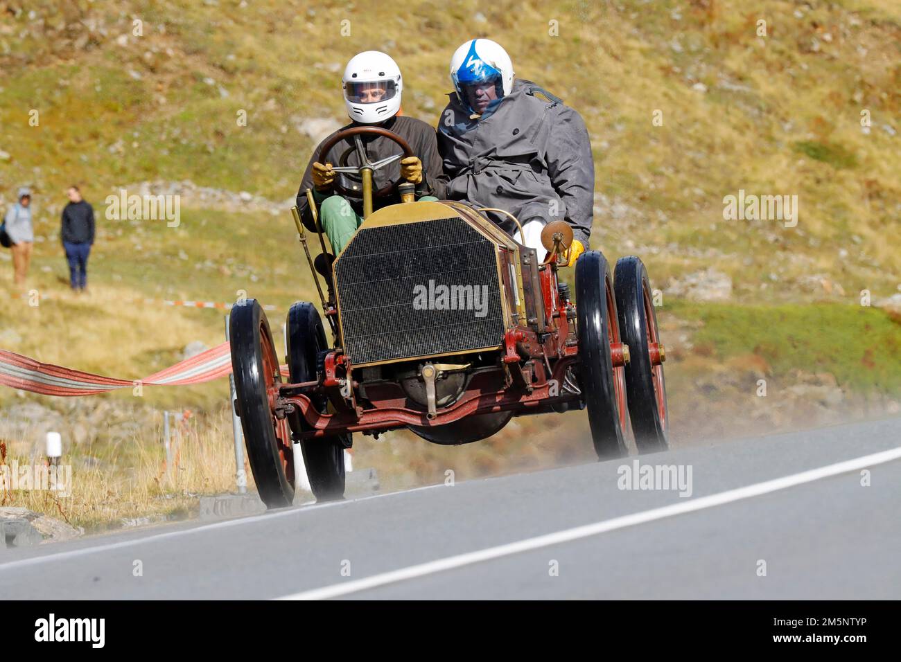 Mercedes Simplex 60 HP, built in 1903, at the Bernina Gran Turismo ...