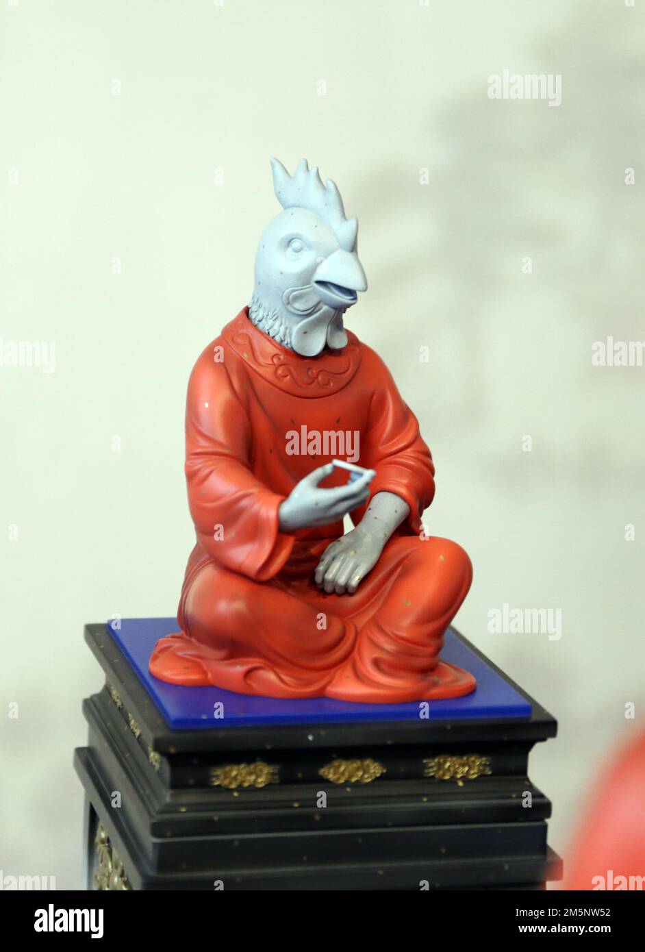 SHANGHAI, CHINA - OCTOBER 12, 2022 - The restoration model of the ...