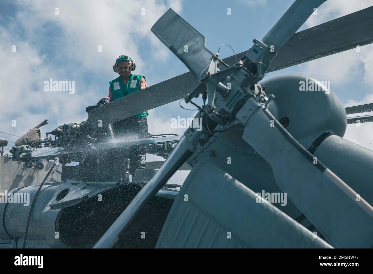 220226-N-GF955-1070 CARIBBEAN SEA - (Feb. 26, 2022) -- Aviation ...