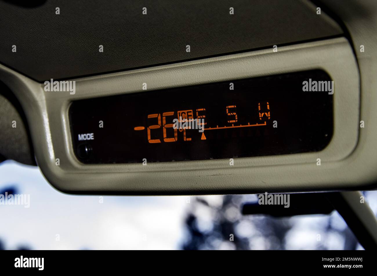 Outside temperature, Olkhon Island, Pribaikalsky National Park, Irkutsk ...