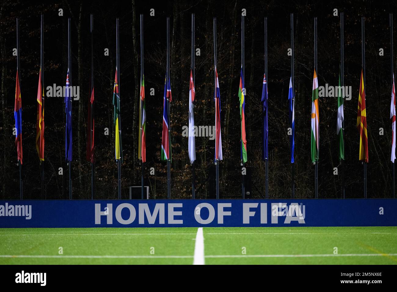 (221230) -- ZURICH, Dec. 30, 2022 (Xinhua) -- FIFA Member Associations ...
