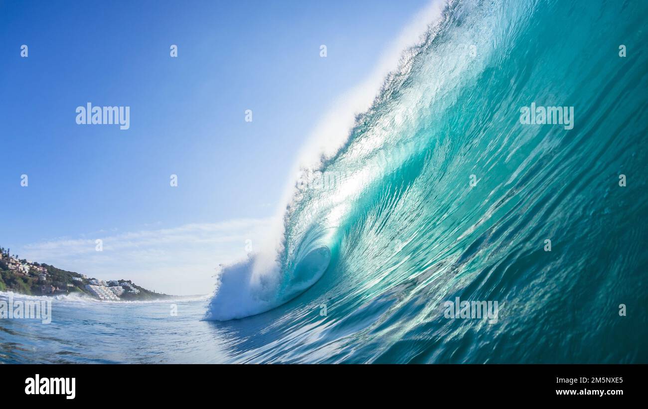 Ocean wave Swimming inside a water photograph closeup encounter of ...