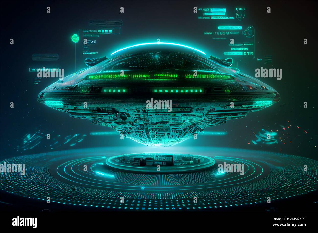 Flying saucer 1950s hi-res stock photography and images - Alamy