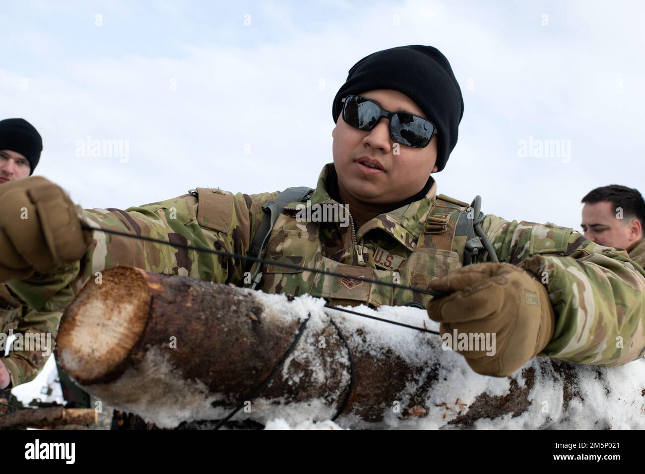 Air Force Senior Airman William Cardenas, 673d Civil Engineer Squadron ...