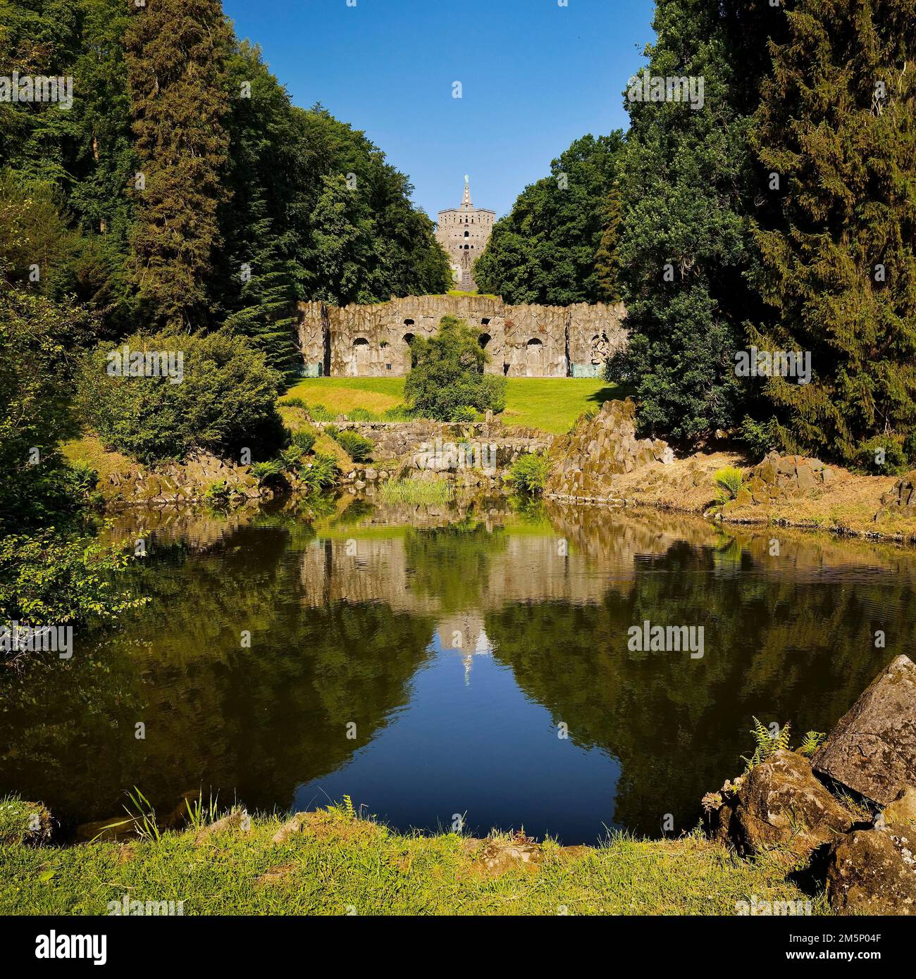 Bergpark Wilhelmshoehe with the Hercules Building, UNESCO World ...