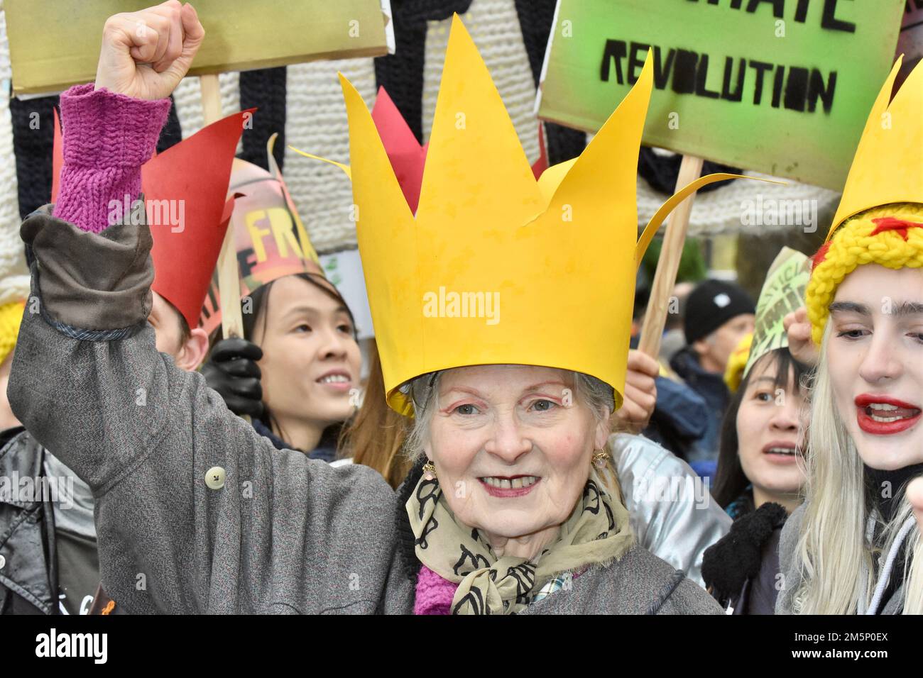 Vivienne Westwood the Queen of British Fashion died aged 81 years. FILE ...