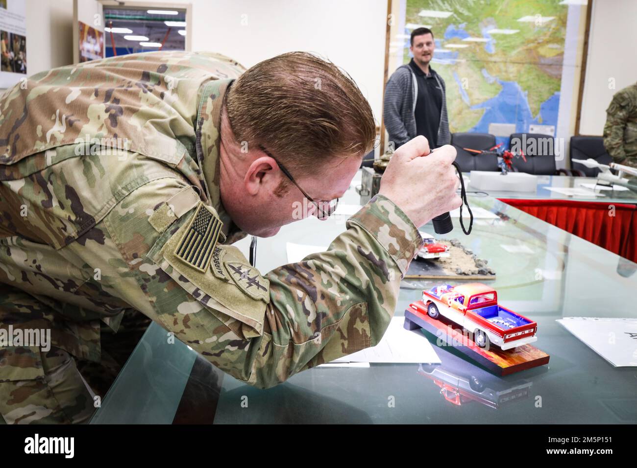 Sgt. 1st Class Daniel P. Farrell, the materiel readiness branch ...