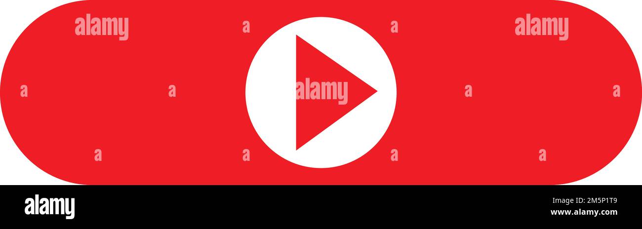 Live video streaming template, play button shape. Broadcasting icon ...