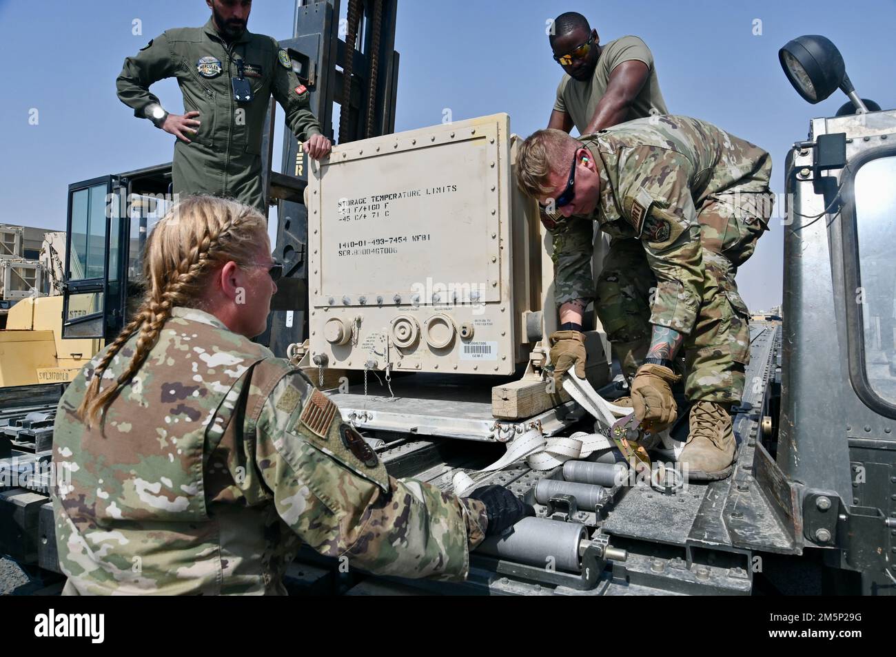 386th expeditionary logistics readiness squadron hi-res stock ...