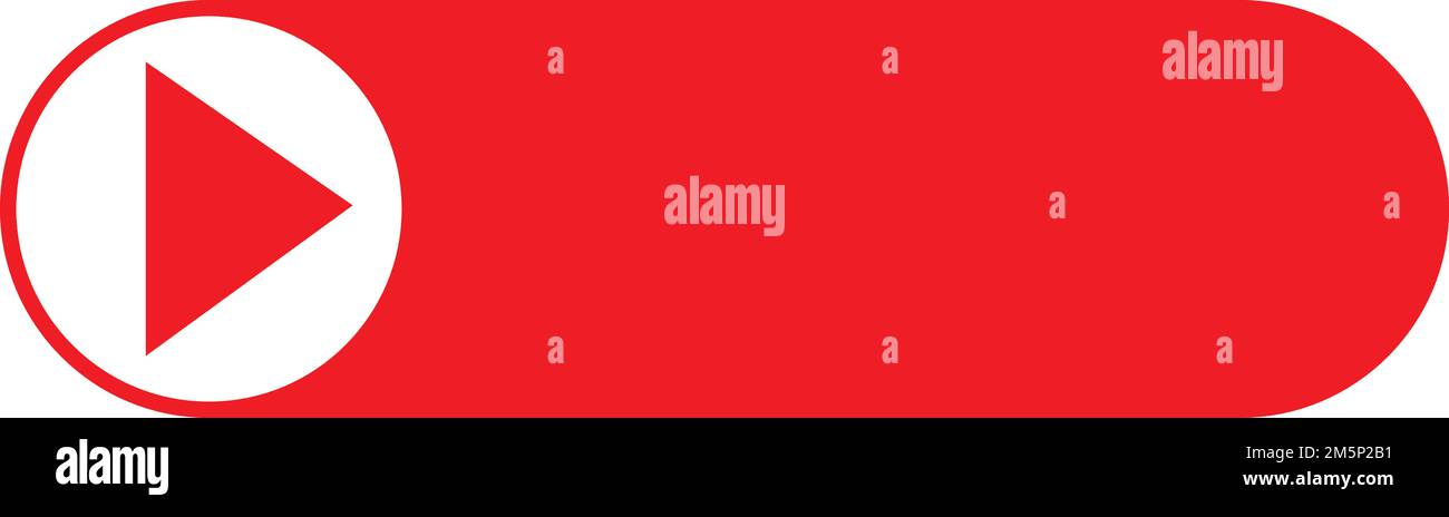 Live video streaming template, play button shape. Broadcasting icon ...