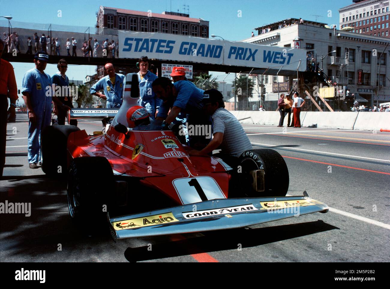Niki Lauda. 1976 United States Grand Prix West Stock Photo - Alamy