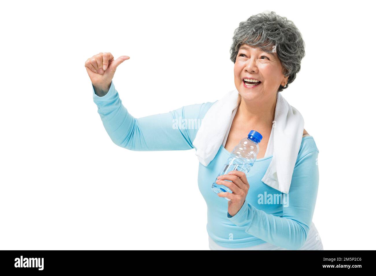 Older exercise Cut Out Stock Images & Pictures - Alamy