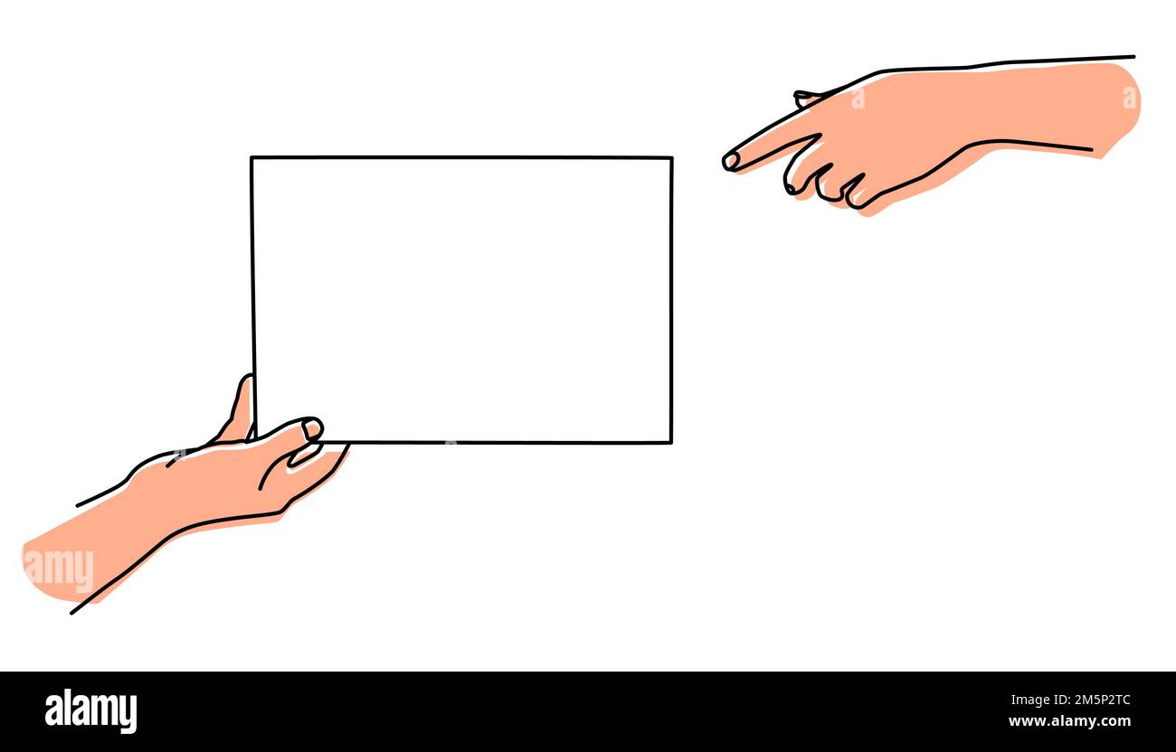 Businessman holding a file Stock Vector Images - Alamy