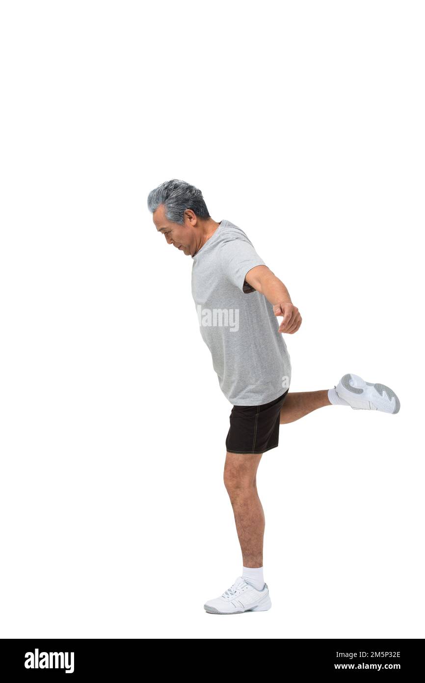 Elderly young person Cut Out Stock Images & Pictures - Alamy