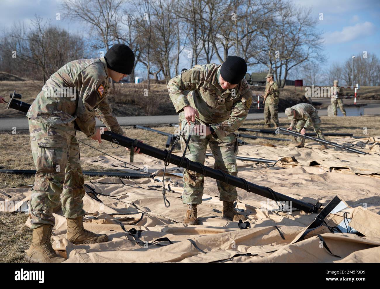 Soldiers assigned to 2nd Battalion, 34th Armored Regiment, 1st Armored ...