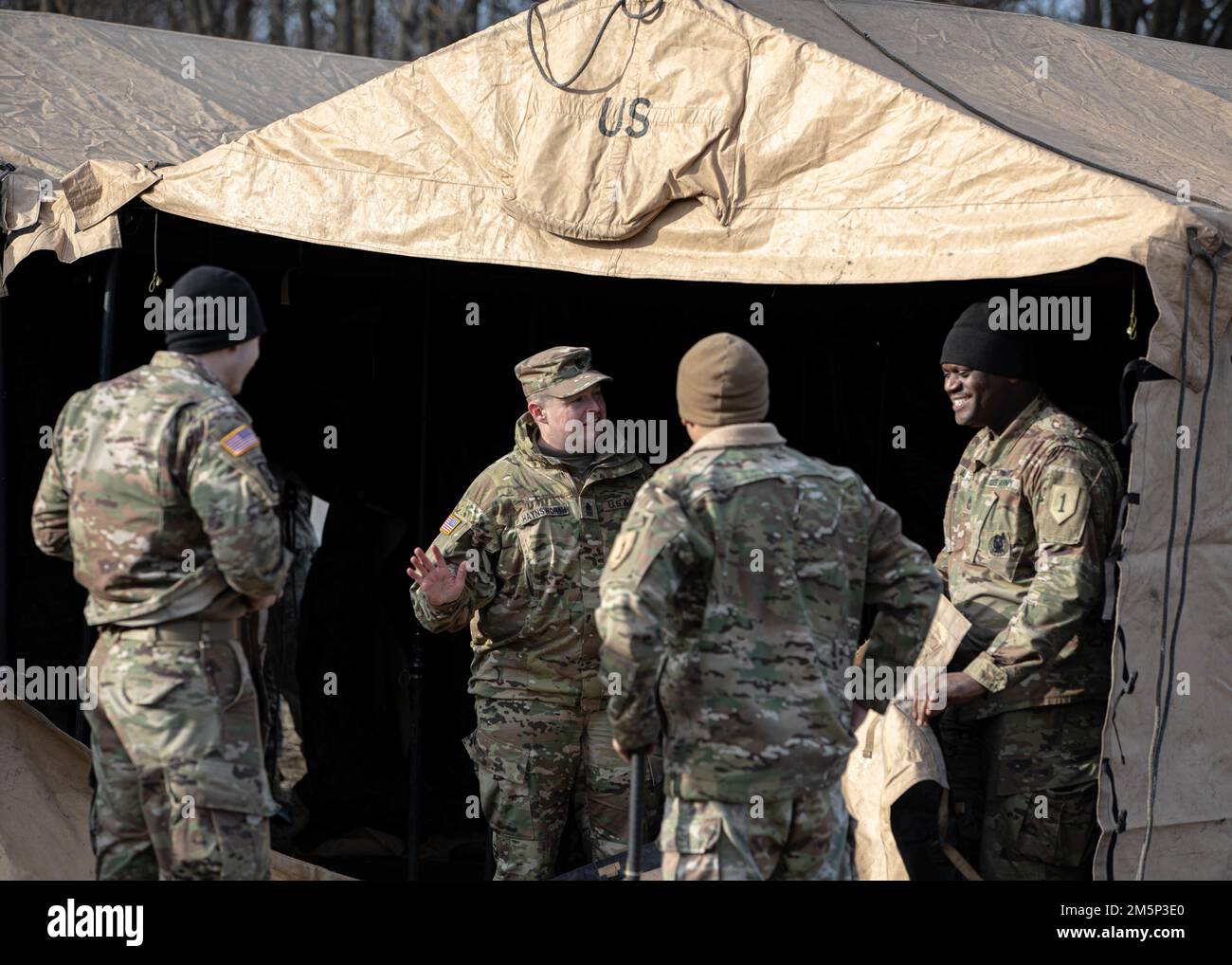 Sgt. Maj. Jonathan Haynsworth, Operations Sergeant Major for 2nd ...