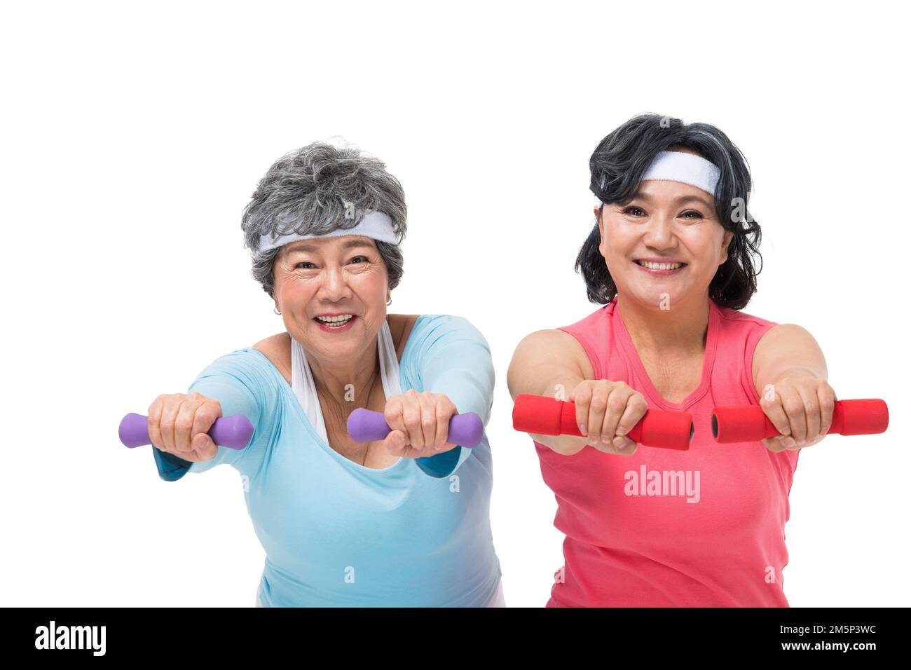 Older women exercise Stock Photo - Alamy