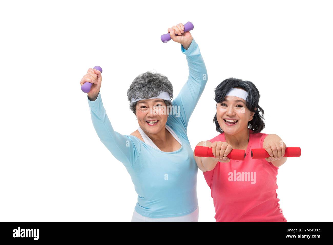 Older women exercise Stock Photo - Alamy
