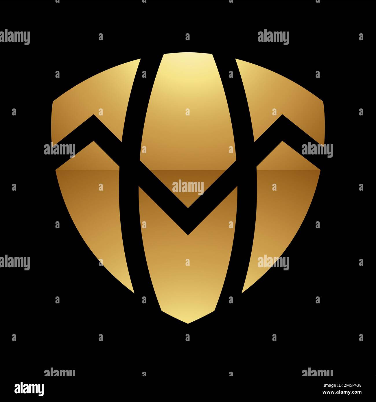 Golden Letter T Symbol on a Black Background - Icon 2 Stock Photo - Alamy