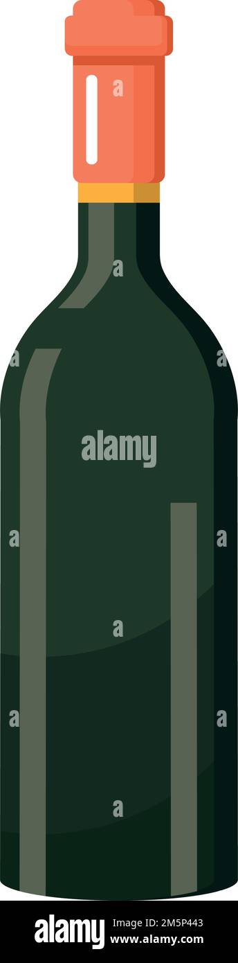 wine green bottle Stock Vector Image & Art - Alamy