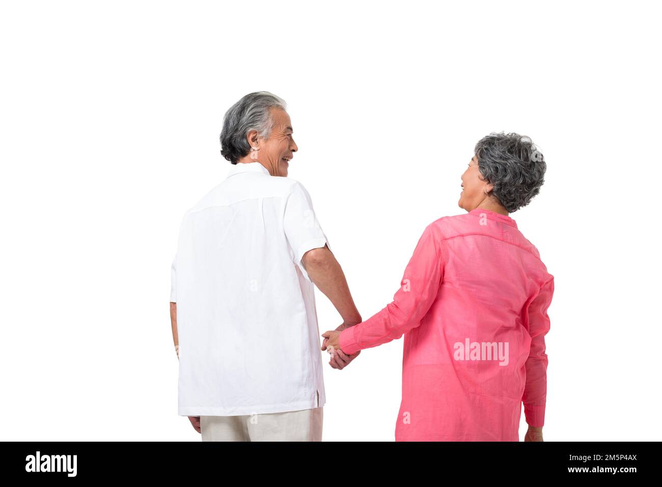 Elderly couple tourists walk hi-res stock photography and images - Alamy