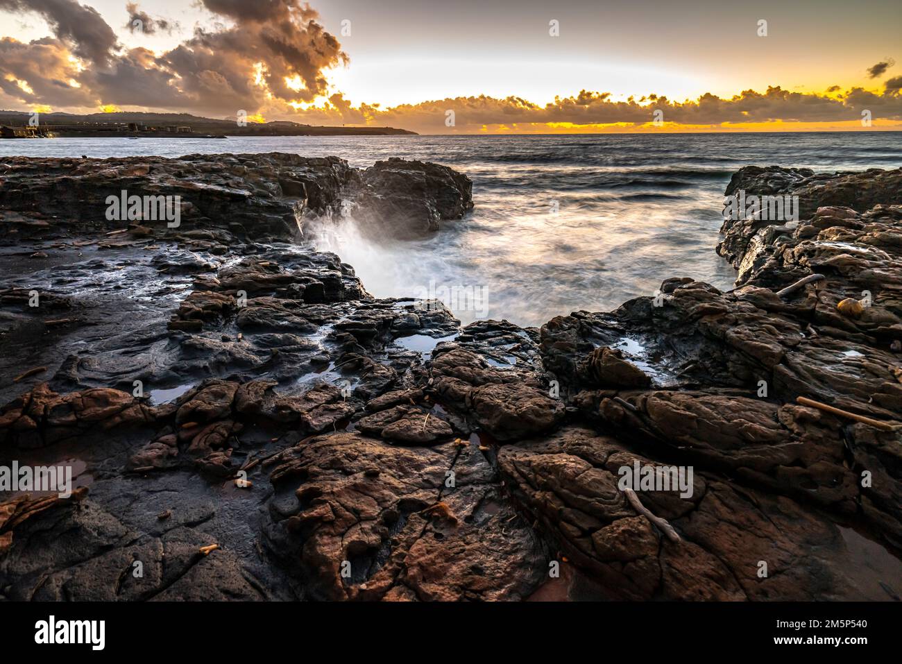 PORT ALLEN KAUAI HAWAII USA Stock Photo - Alamy