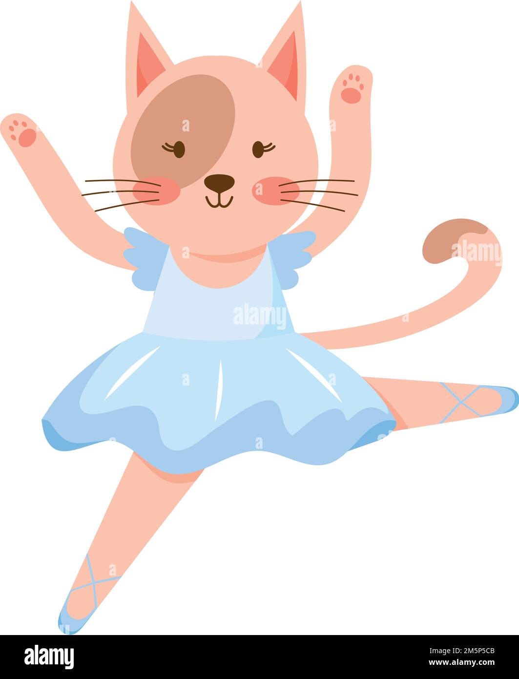 Ballerina cat Stock Vector Images - Alamy