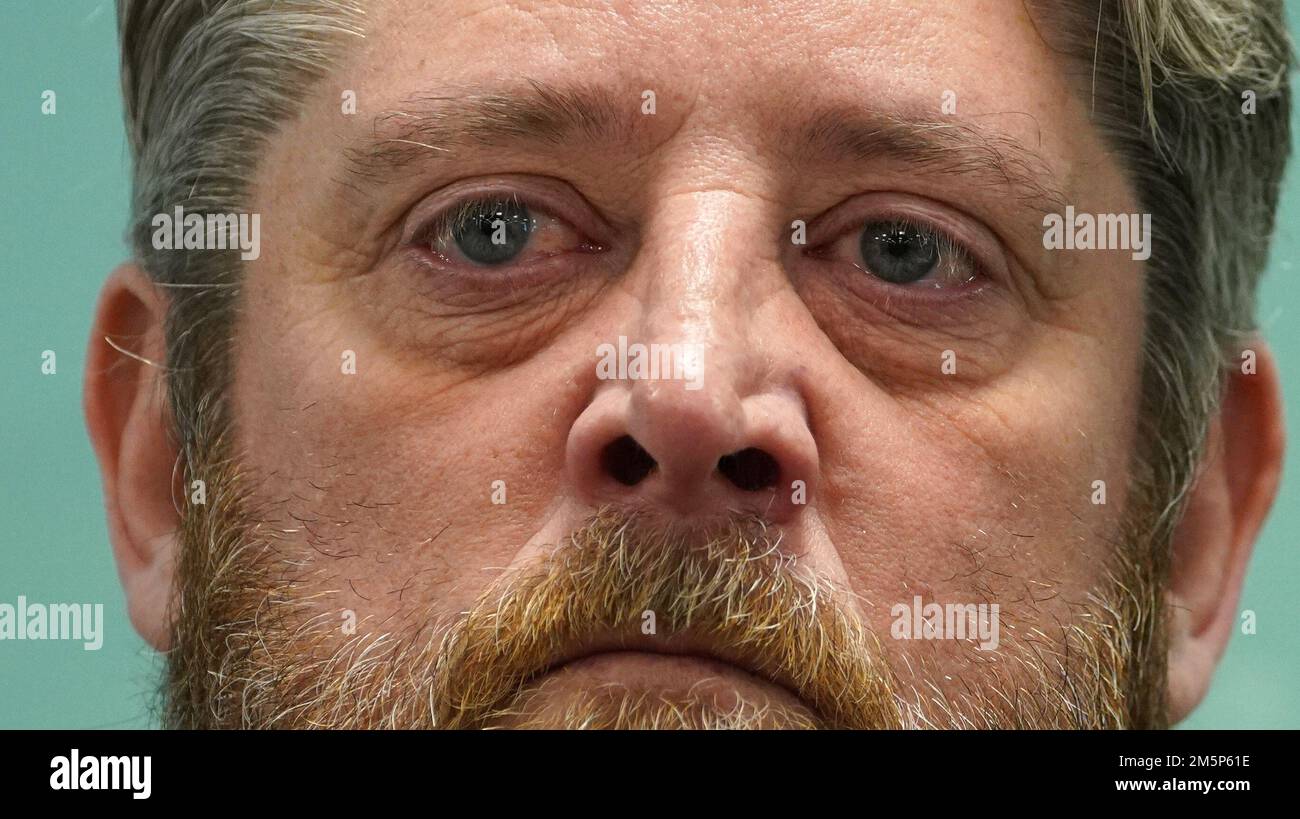 Elle Edwards father, Tim Edwards during a press conference at ...