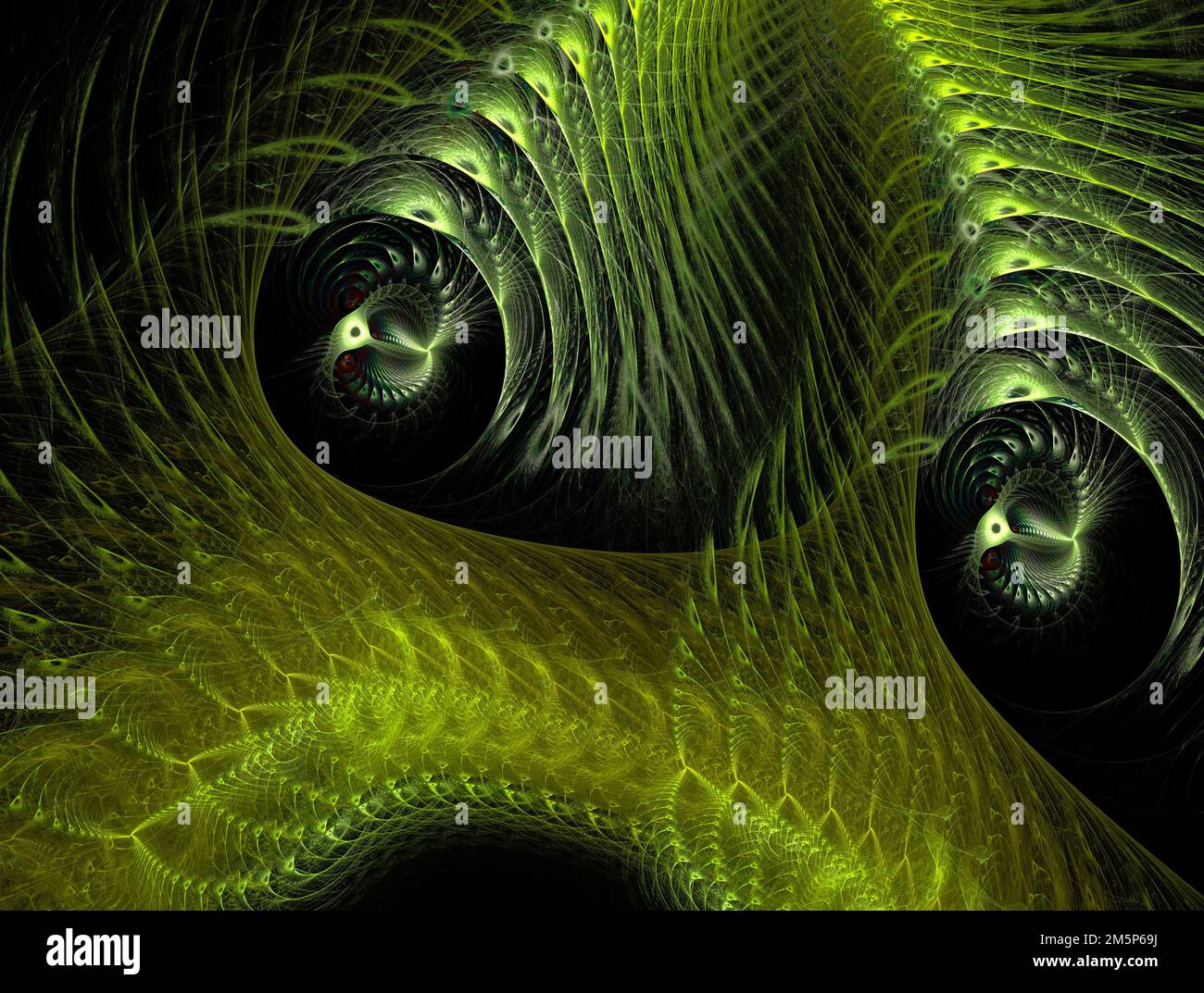 Imaginatory lush fractal texture image abstract background Stock Photo ...