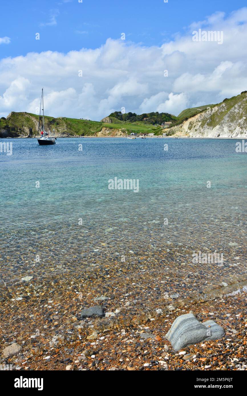 Lulworth Cove in the Jurassic Coast, Dorset, UK Stock Photo - Alamy