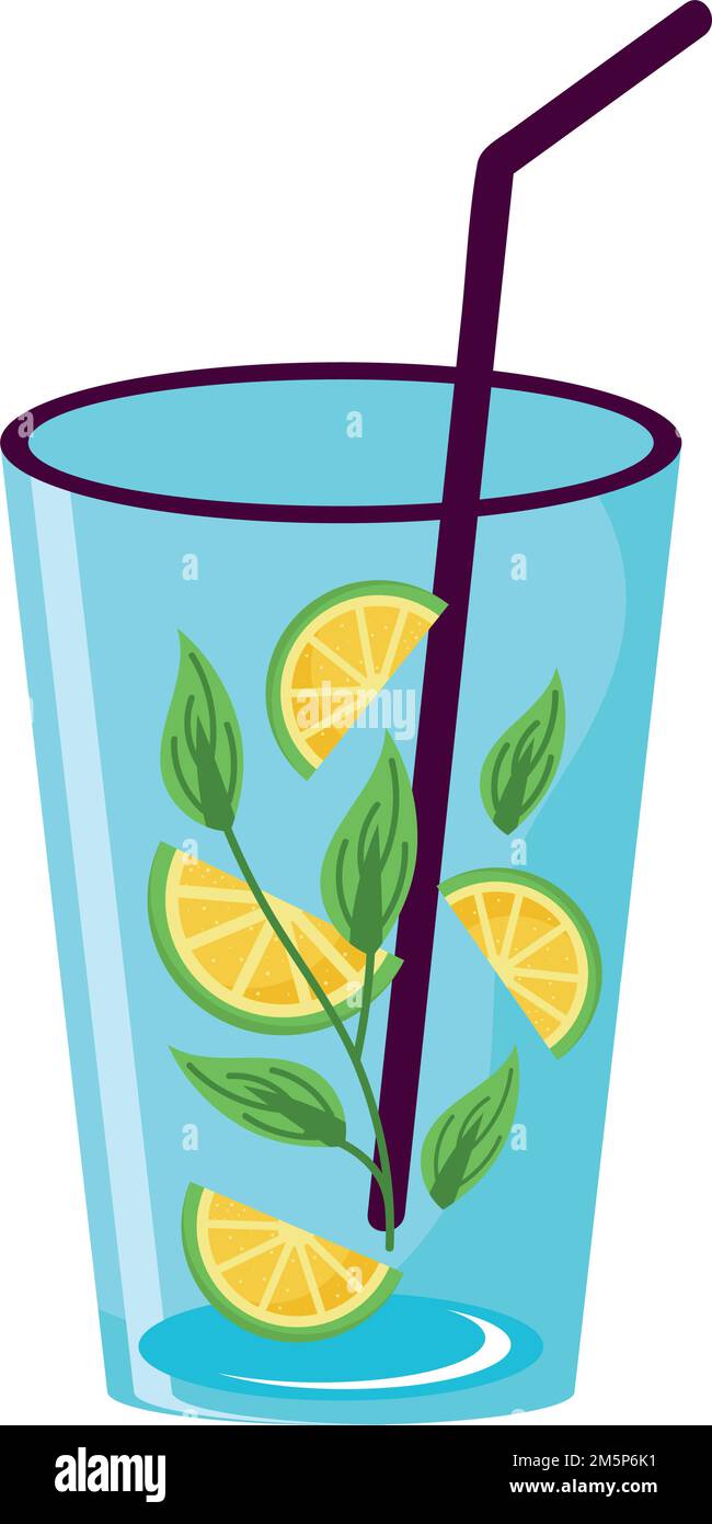 mojito cuban cocktail Stock Vector Image & Art - Alamy