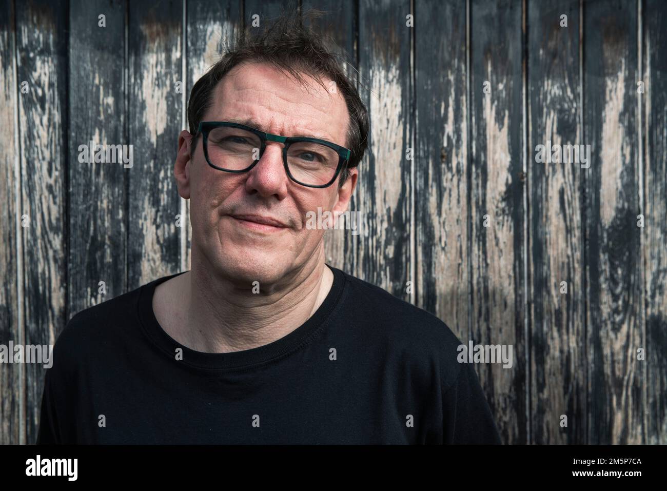 New Order and Joy Division's Stephen Morris photographed at his home ...