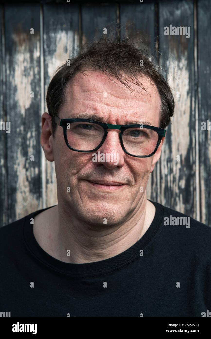 New Order and Joy Division's Stephen Morris photographed at his home ...