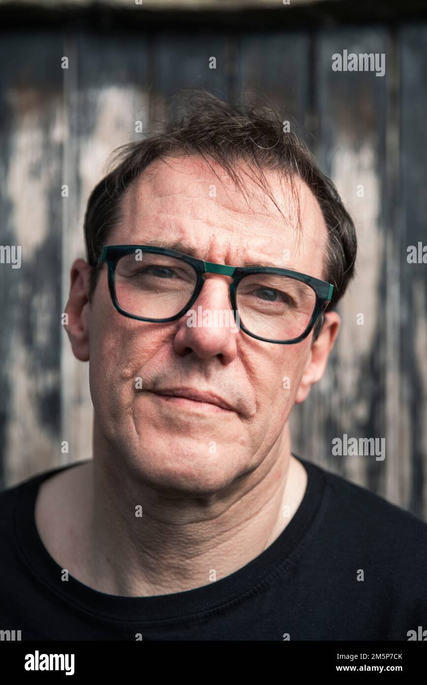 New Order and Joy Division's Stephen Morris photographed at his home ...