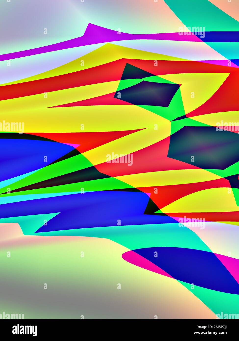 Crazy party vertical illustration colorful background Stock Photo - Alamy