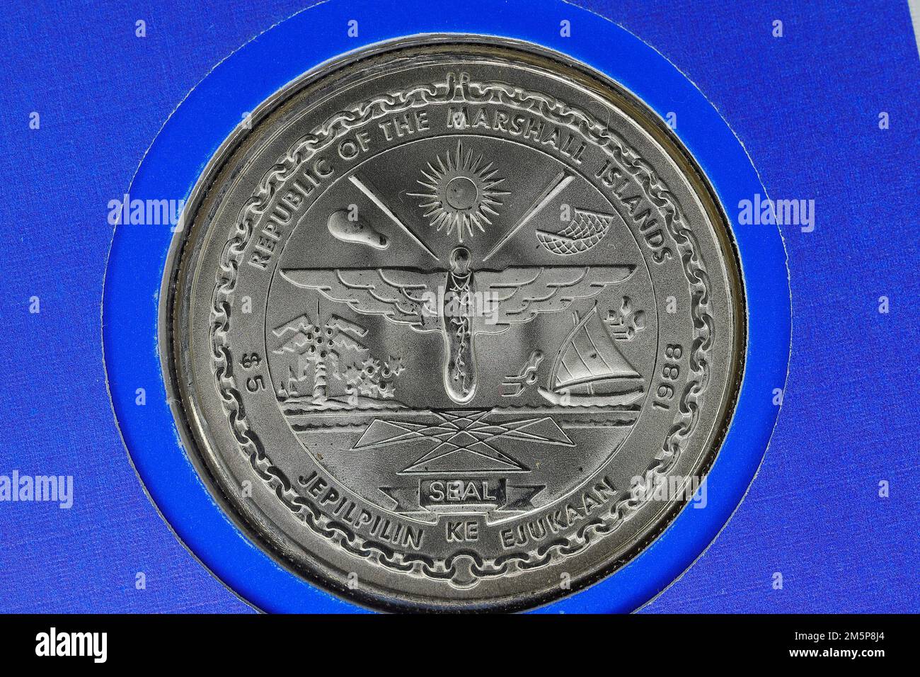 1988 rocket launch coin hi-res stock photography and images - Alamy