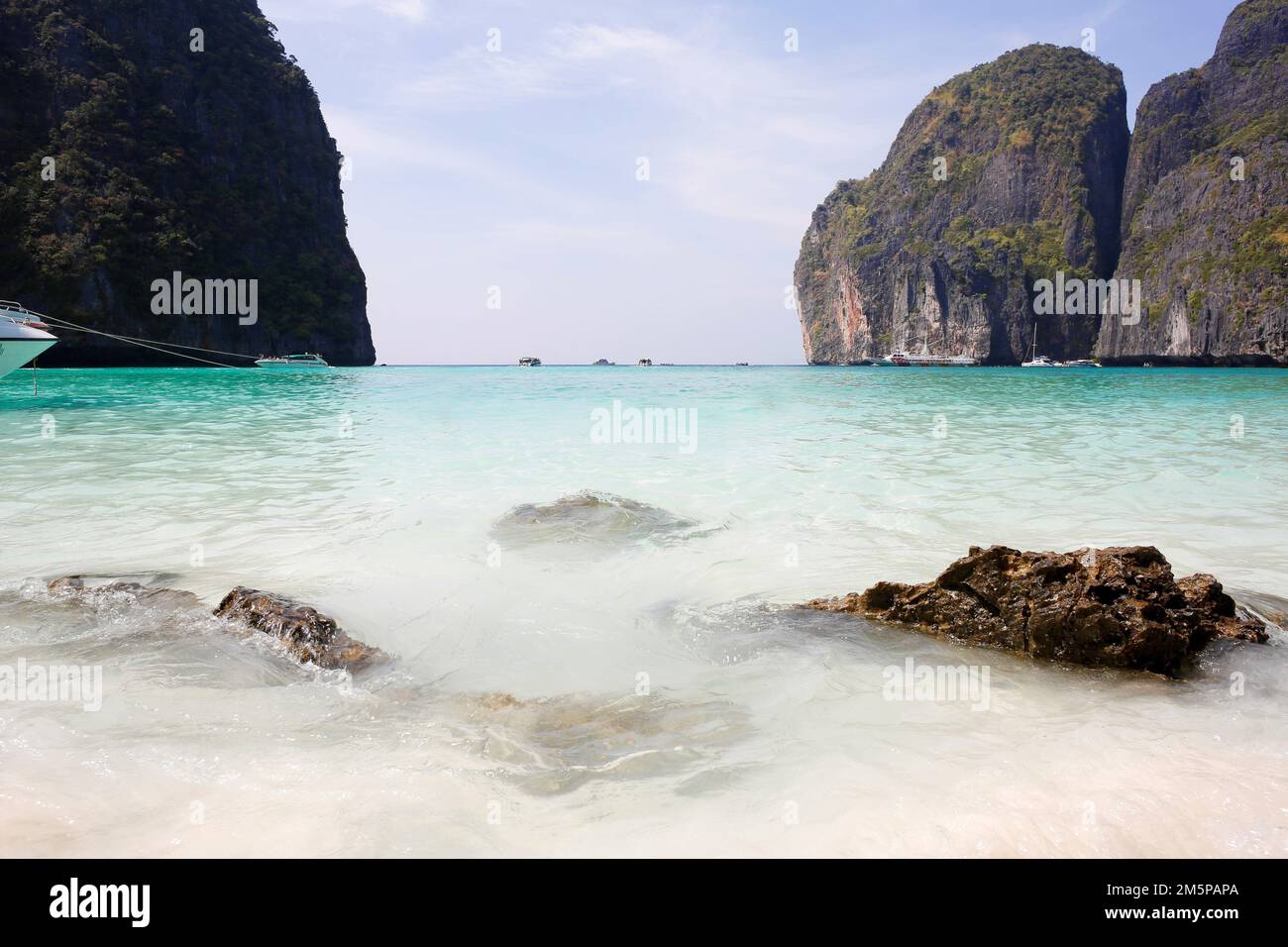 Thailand pipi island waters Stock Photo - Alamy
