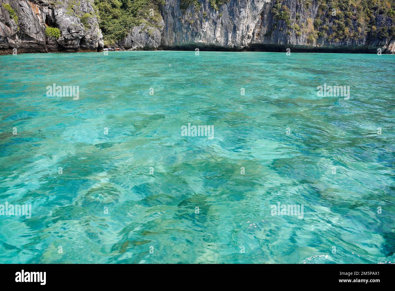 Thailand pipi island waters Stock Photo - Alamy