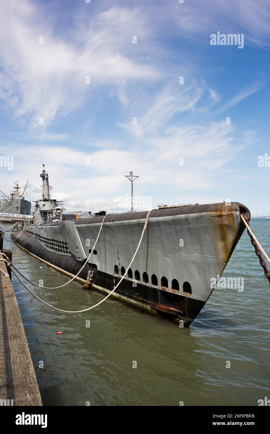 The world war ii submarine Stock Photo - Alamy