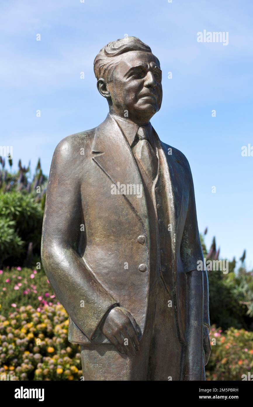 Joseph strauss statue Stock Photo - Alamy