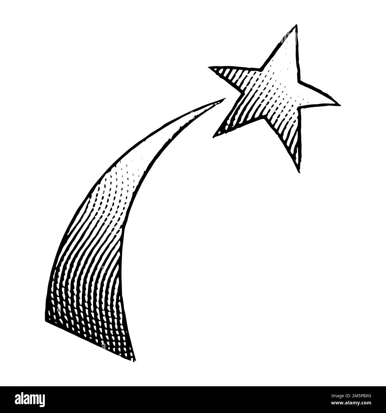 Shooting Stars Clipart Black And White Clipart Panda