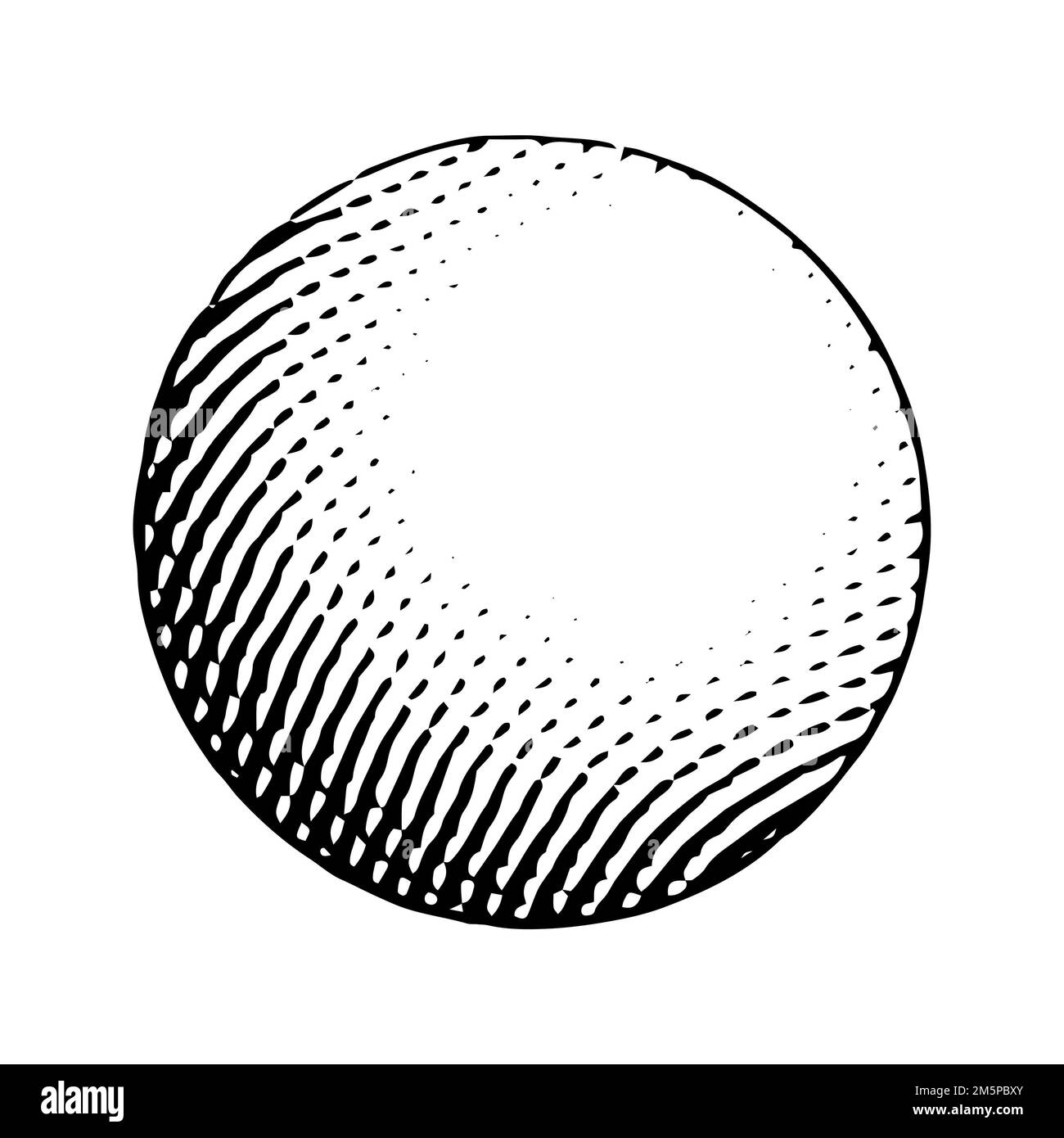 Illustration of Scratchboard Engraved Sphere isolated on a White ...