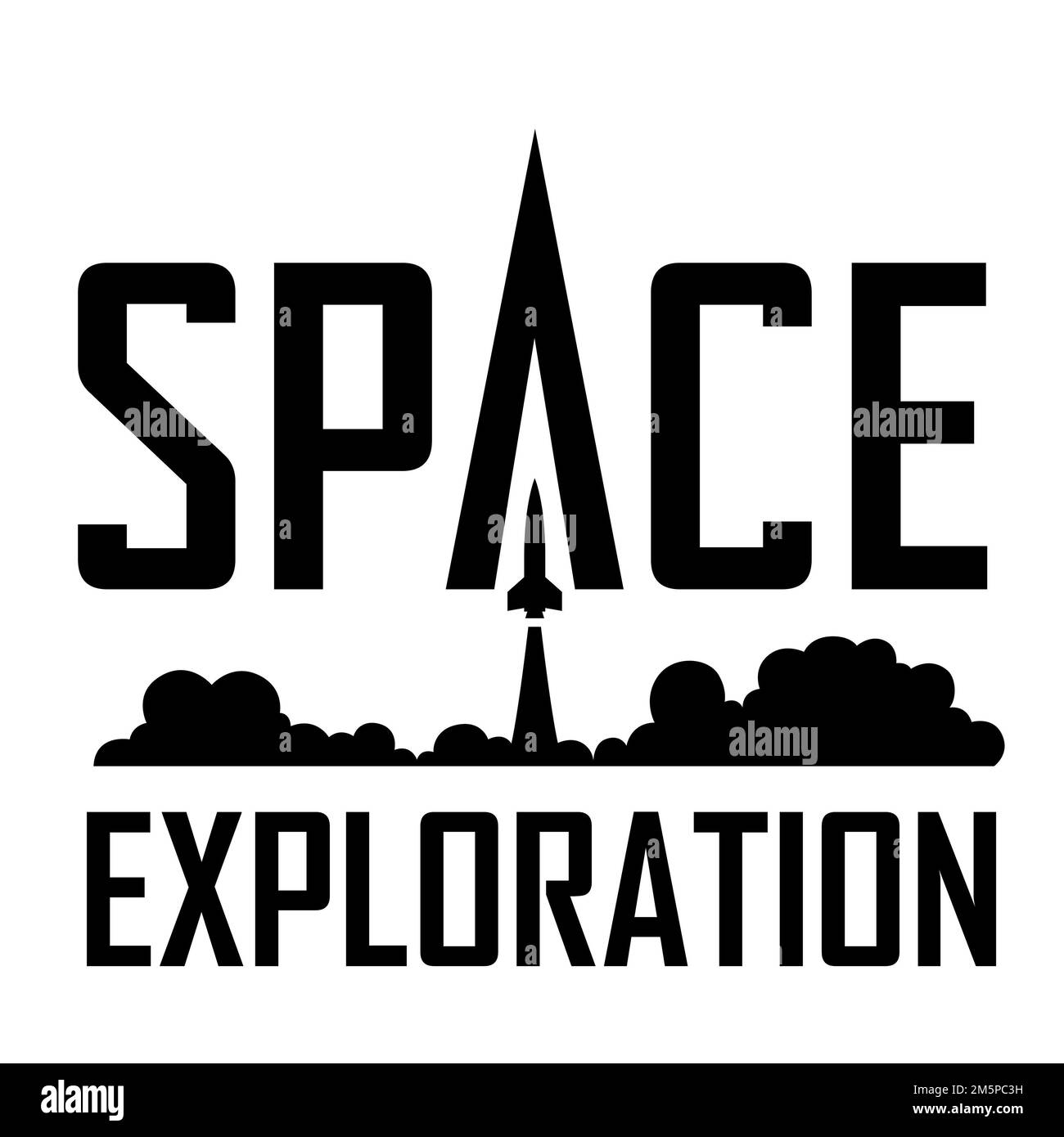 Illustration of Black Space Exploration Logo Stock Photo - Alamy Illustration of Black Space Exploration Logo Stock Photo - Alamy
