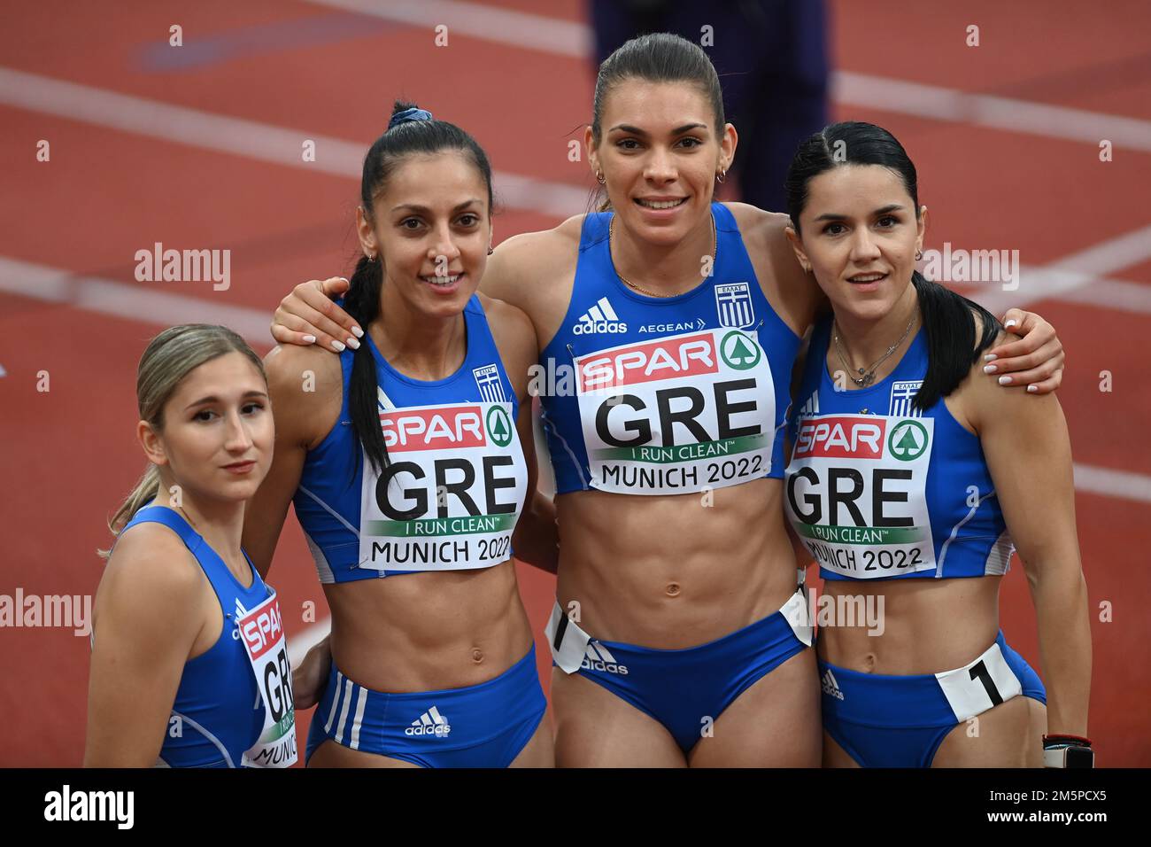 Women's 4x100m Relay Greece (Rafaela Spanoudaki-Chatziriga,Artemis ...