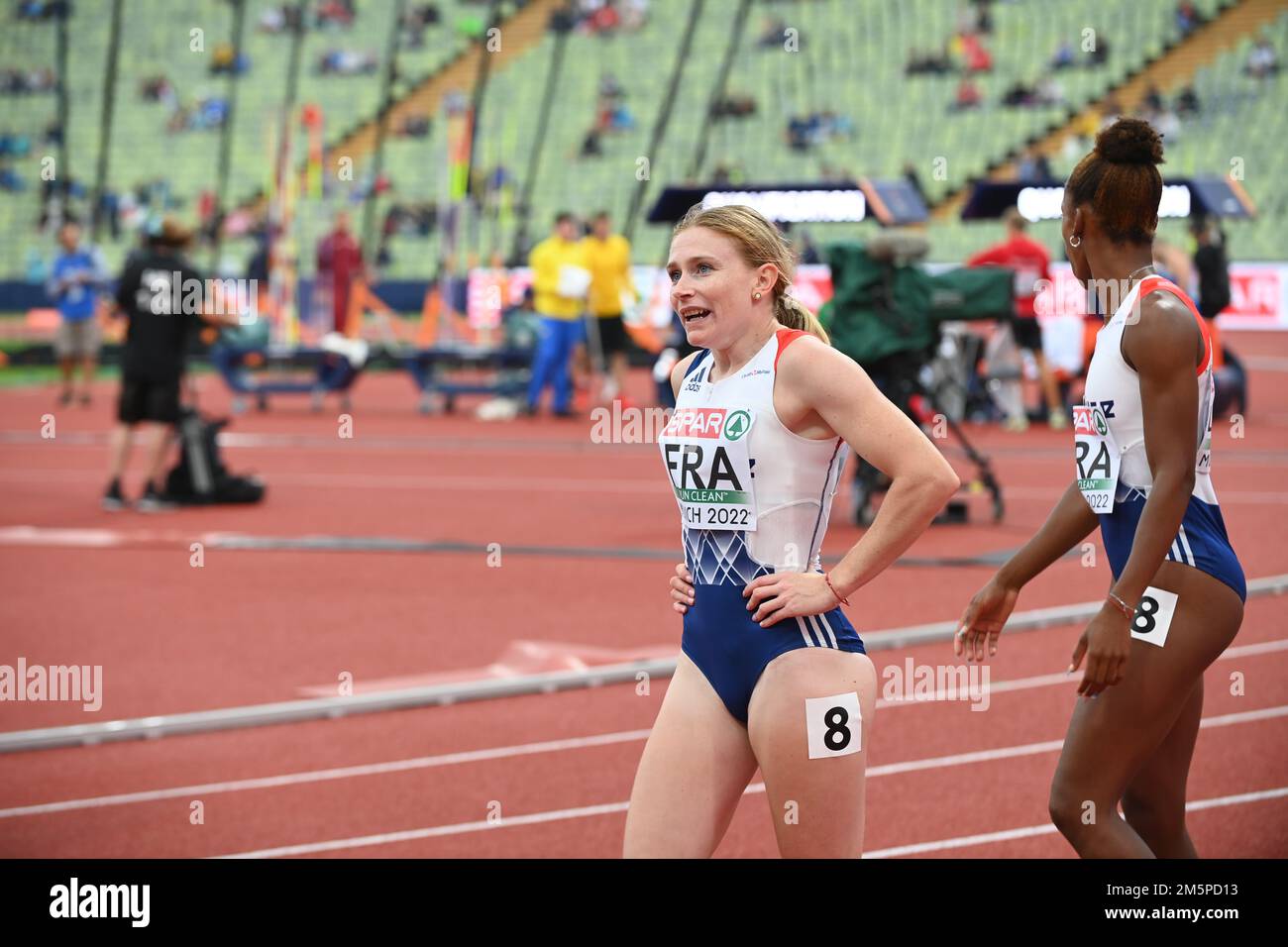French women's 4x100 relay (Floriane Gnafoua,Gémima Joseph,Helene ...
