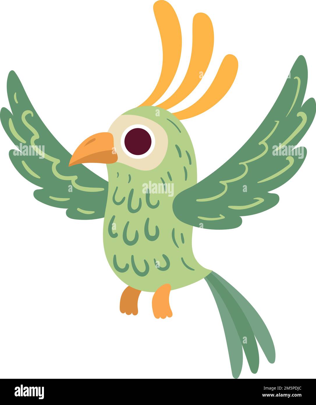 cute parrot animal Stock Vector Image & Art - Alamy