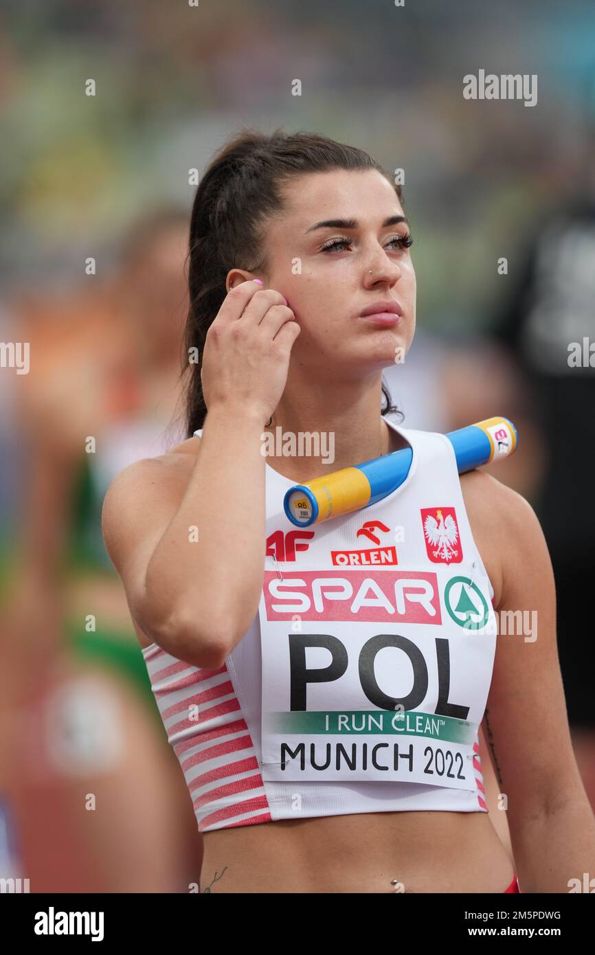 Magdalena stefanowicz athletics hi-res stock photography and images - Alamy